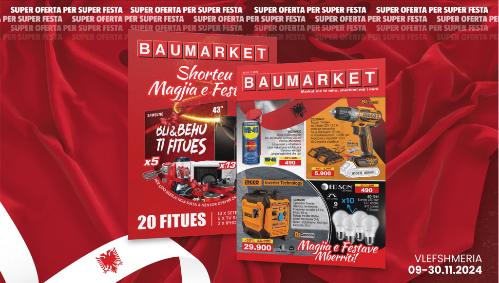 Baumarket Online - Markat më të mira , Shërbimi më i mirë – BAUMARKET