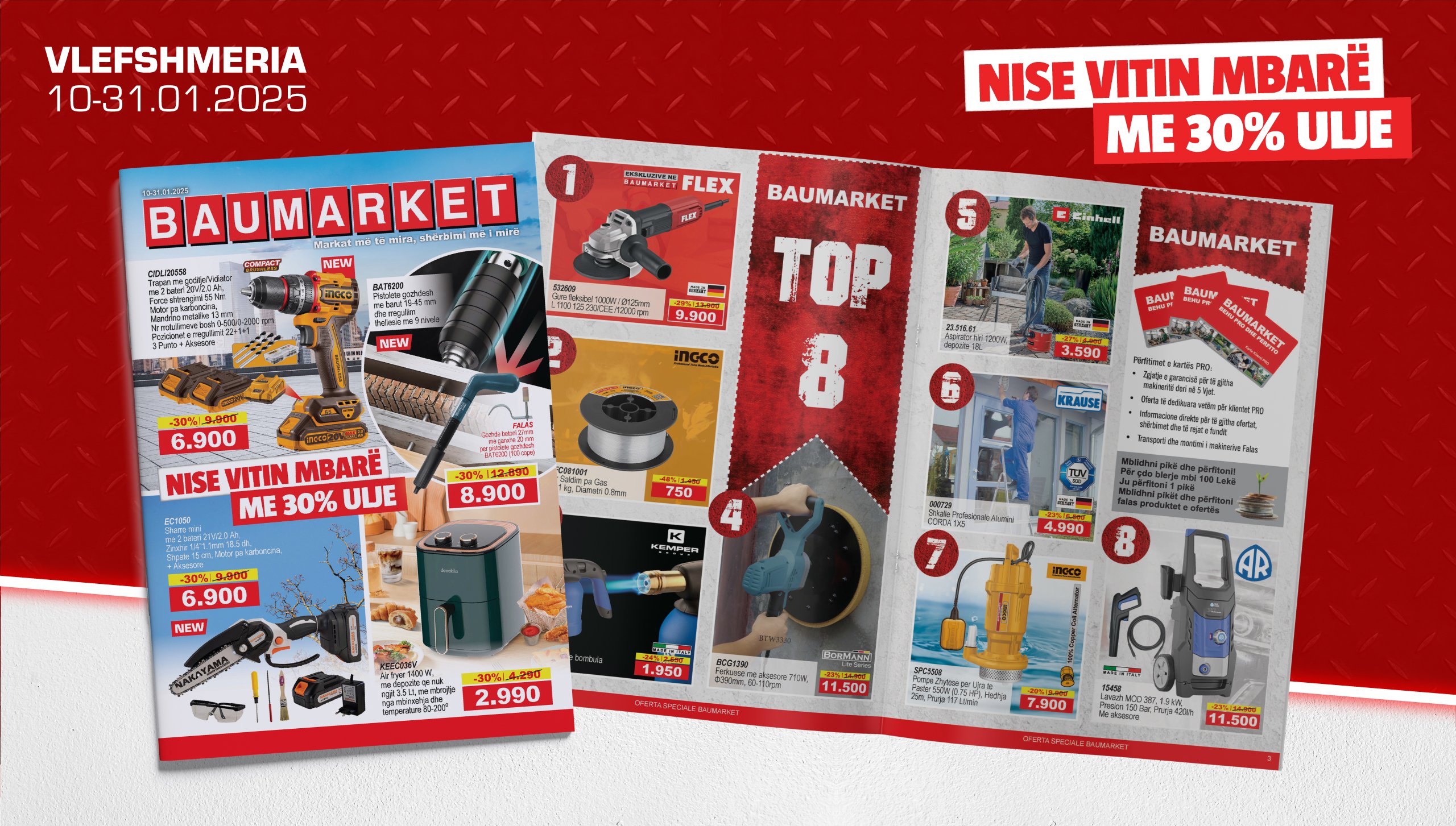 Baumarket Online - Markat më të mira , Shërbimi më i mirë – BAUMARKET